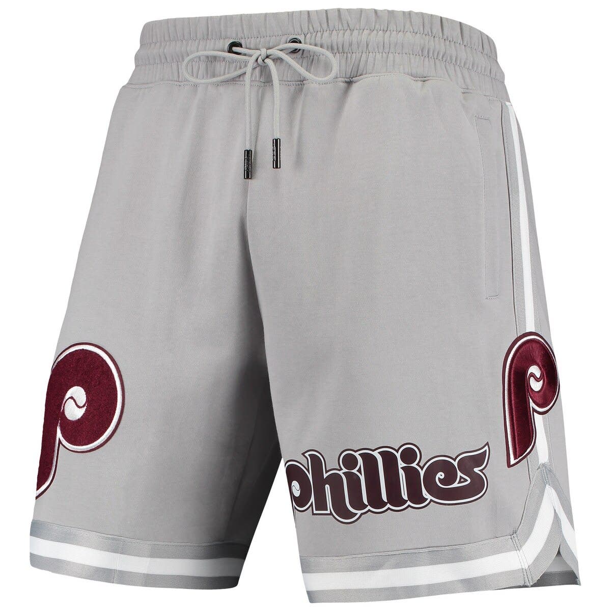 PRO STANDARD Men's Pro Standard Gray Philadelphia Phillies Team Shorts ...