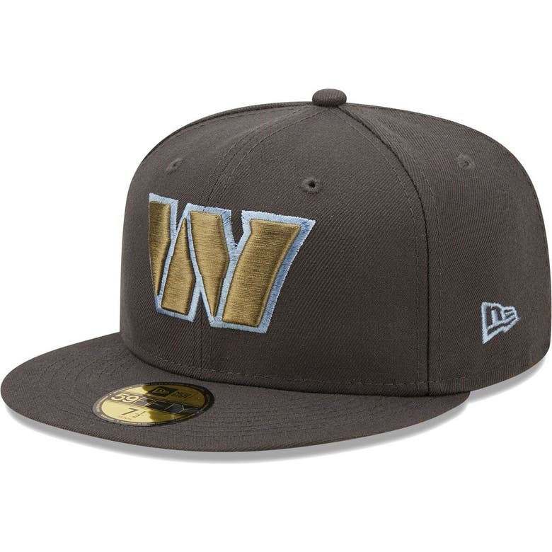 New Era Graphite Washington Commanders Multi Color Pack 59fifty Fitted ...