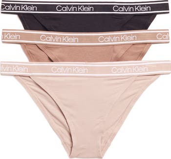 Calvin Klein Cheeky String Bikini Panties - Pack of 3 | Nordstromrack