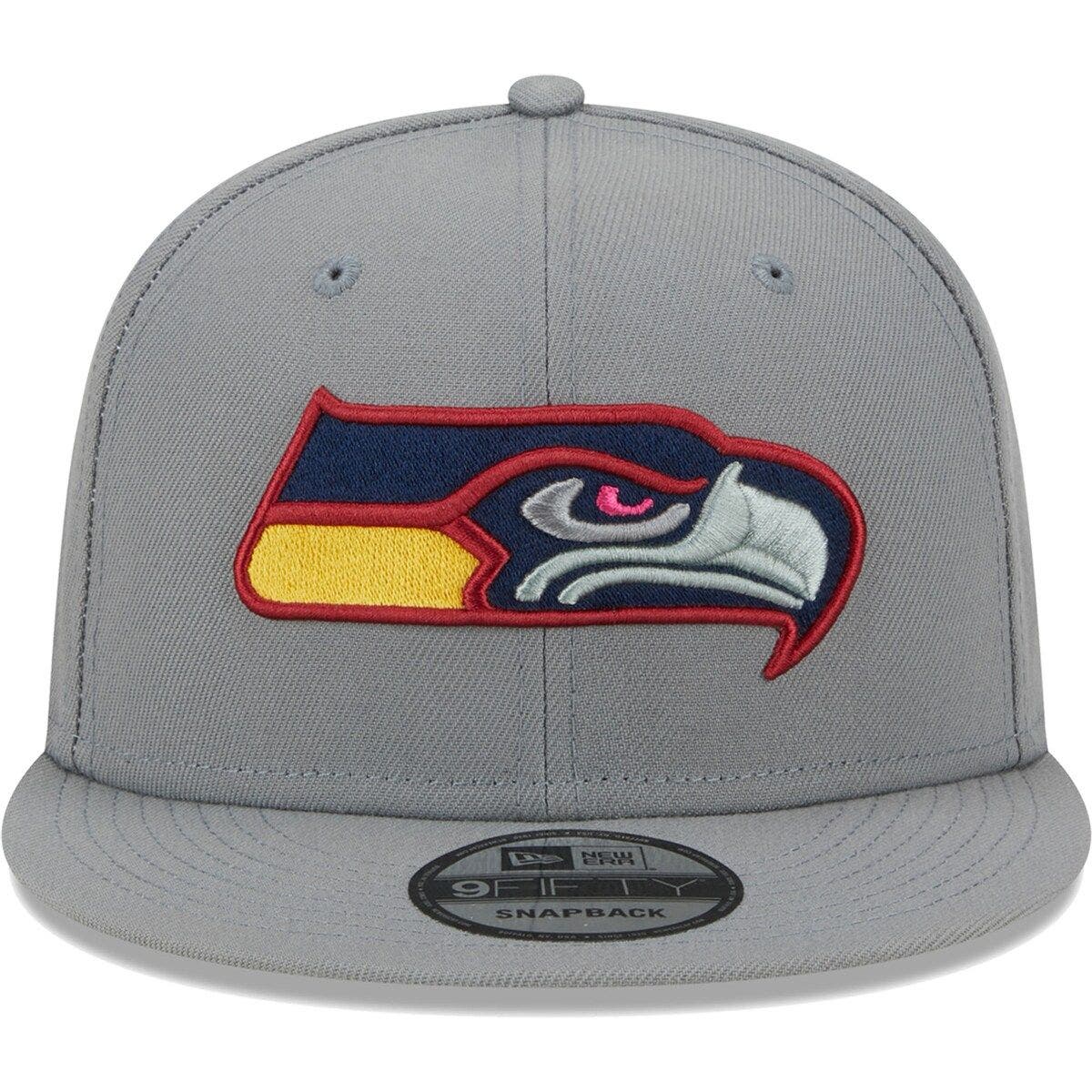 New Era Men's New Era Gray Seattle Seahawks Color Pack Multi 9FIFTY ...