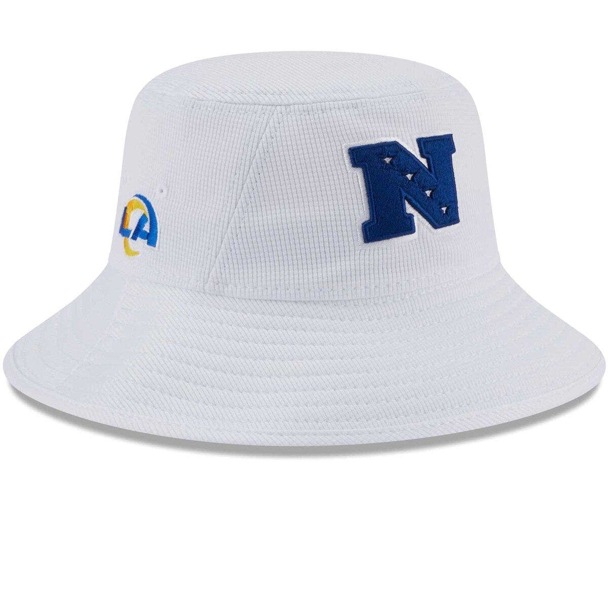 New Era Men's New Era White Los Angeles Rams 2023 NFL Pro Bowl Bucket ...