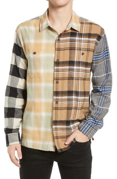 Men's Beige Flannel Shirts | Nordstrom