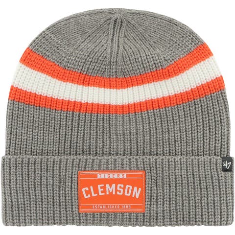 Men's '47 Charcoal Clemson Tigers Penobscot Cuffed Knit Hat