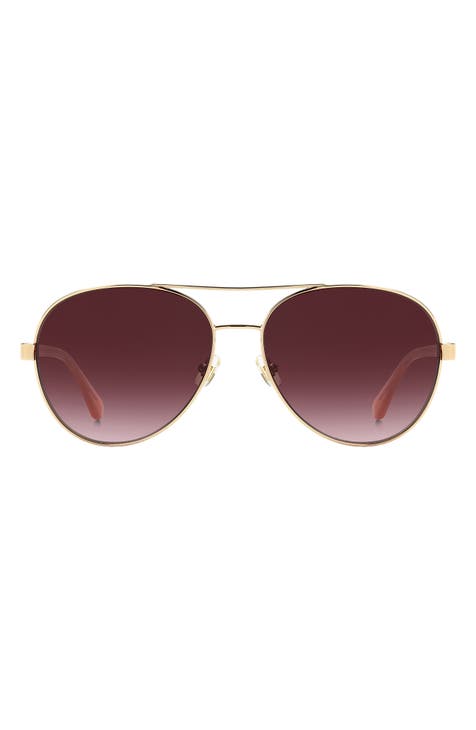 Women's Red Aviator Sunglasses | Nordstrom