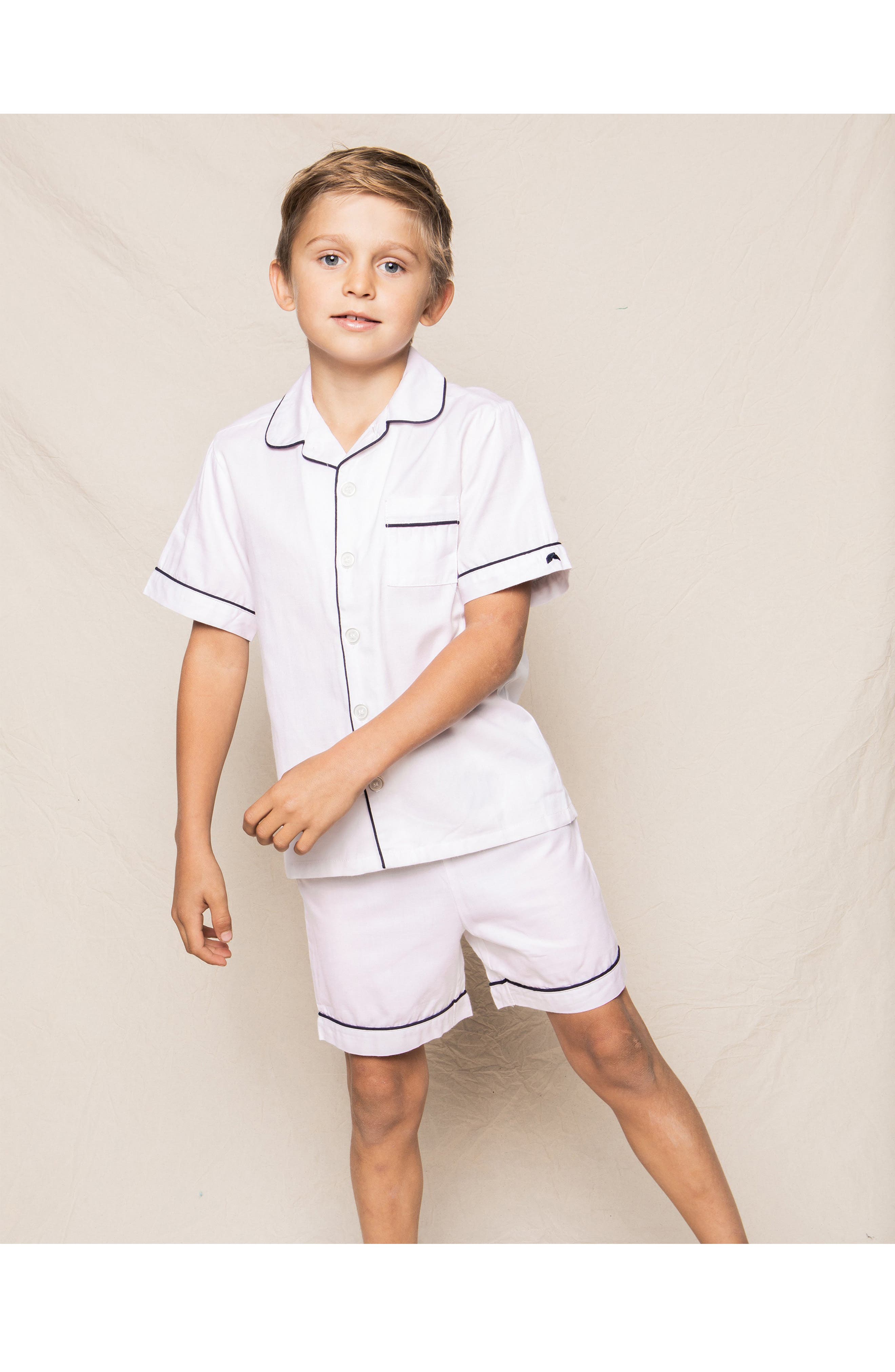 Petite Plume Kids' Short Two-Piece Pajamas | Nordstrom