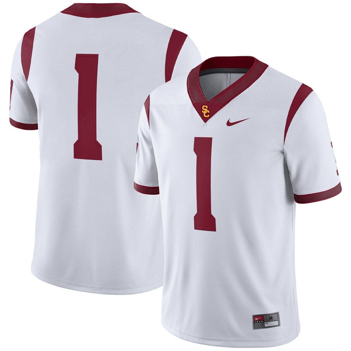 Nike Men's Nike White USC Trojans #1 Away Game Jersey | Nordstrom
