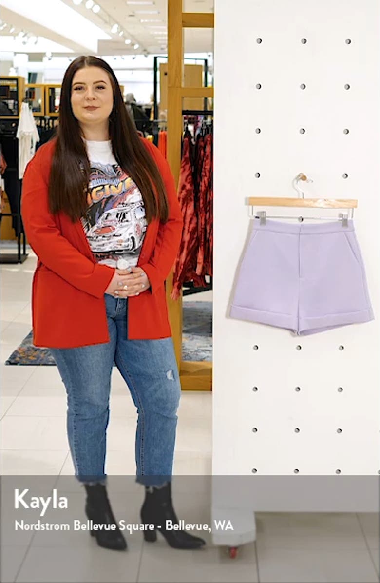Endless Rose High Waist Tailored Shorts | Nordstrom
