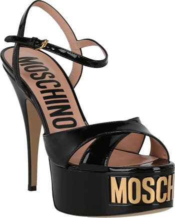 Moschino Logo Sole Platform Sandal (Women) | Nordstromrack