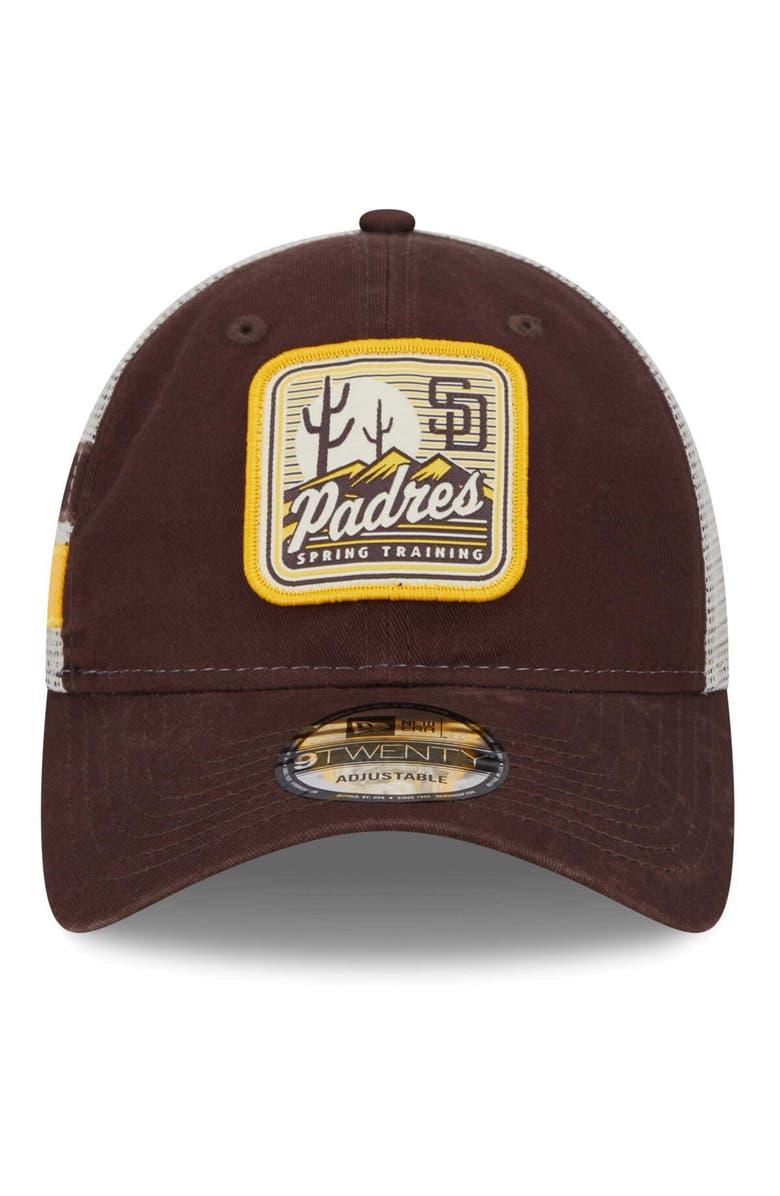 New Era Men's New Era Brown/White San Diego Padres Spring Training ...