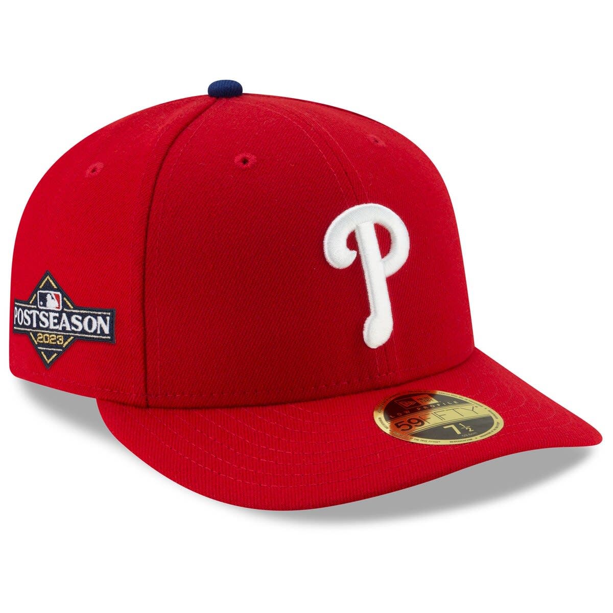 New Era Men's New Era Red Philadelphia Phillies 2023 Postseason Low ...