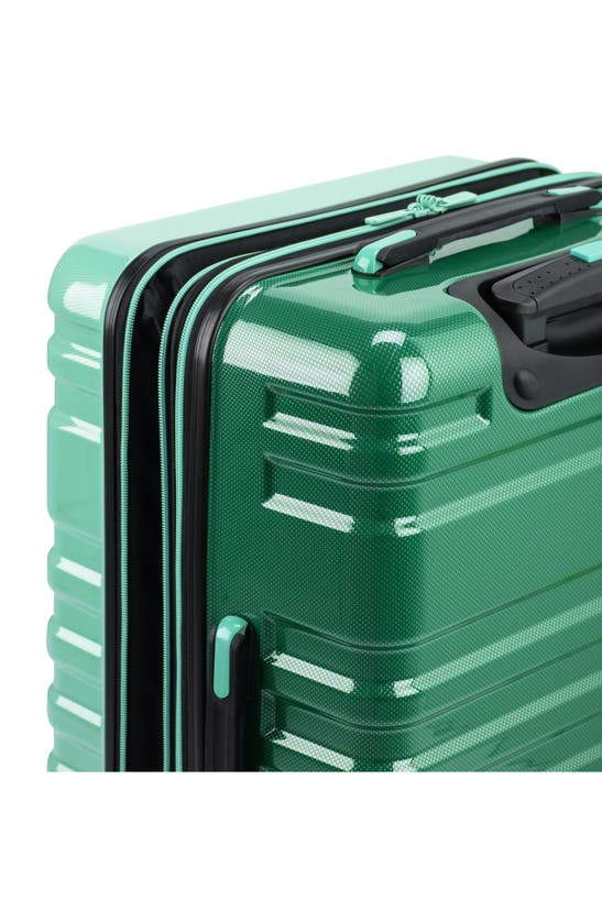 Ifly Spectre Two-tone 24" Expandable Hardside Spinner In Rain Forest ...