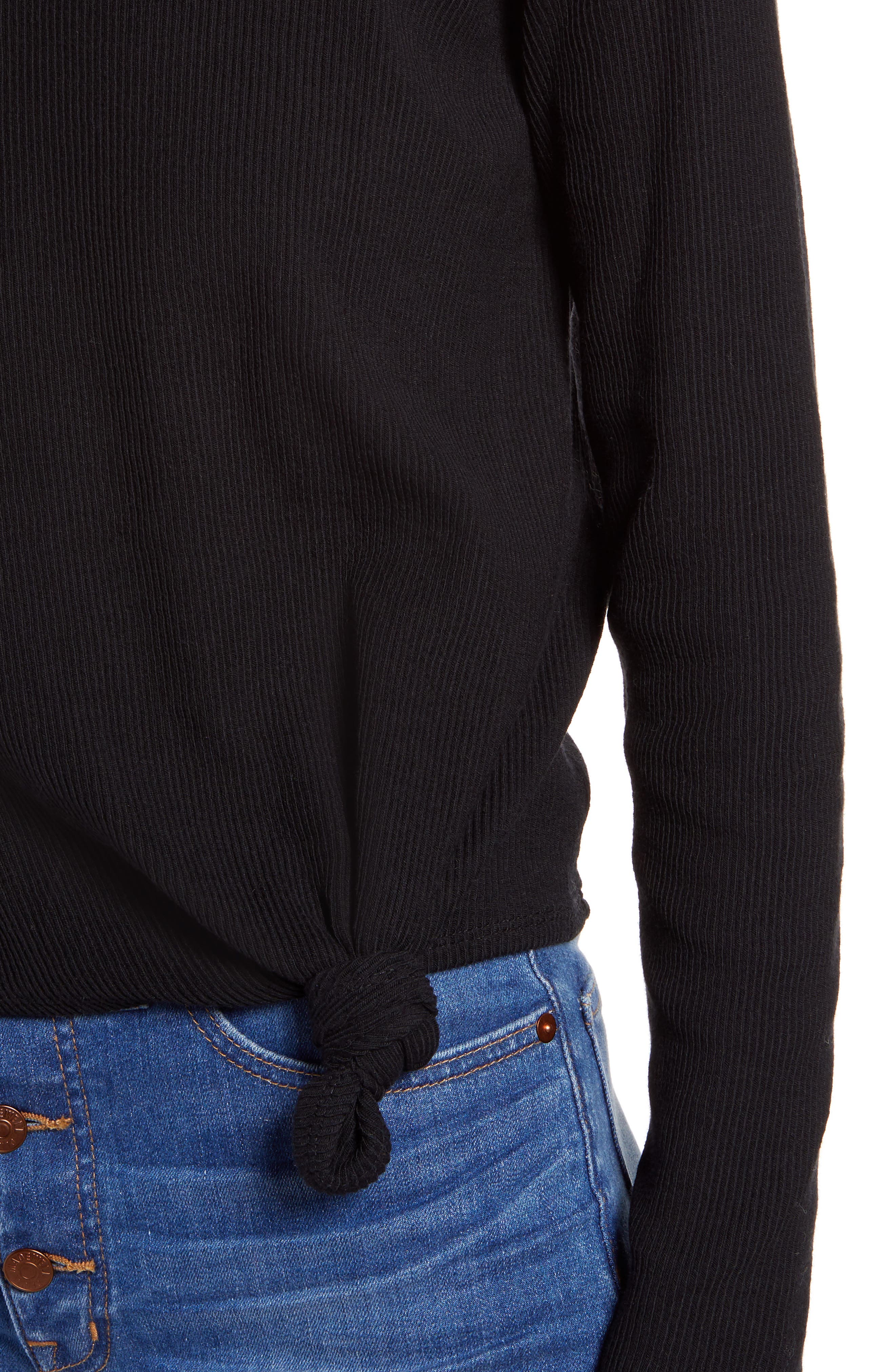 Madewell Elwood Knot Front Top | Nordstromrack