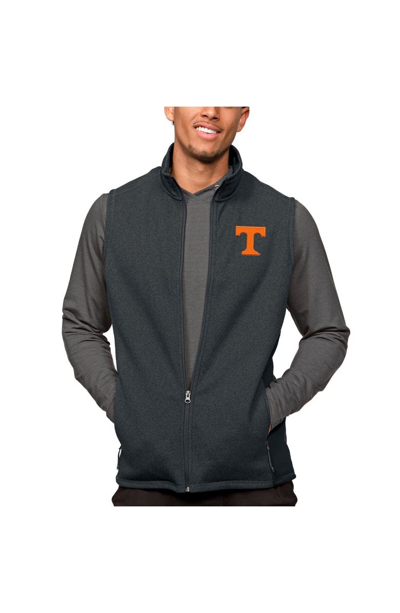 ANTIGUA Men's Antigua Heather Charcoal Tennessee Volunteers Course Full ... ANTIGUA Men's Antigua Heather Charcoal Tennessee Volunteers Course Full ...