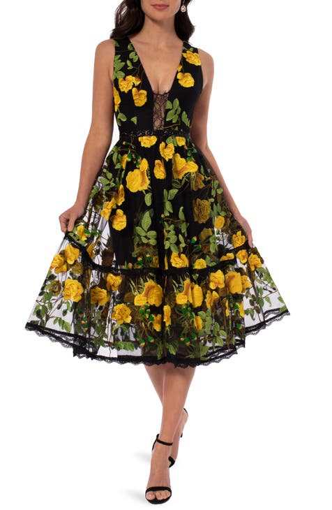 floral cocktail dress | Nordstrom