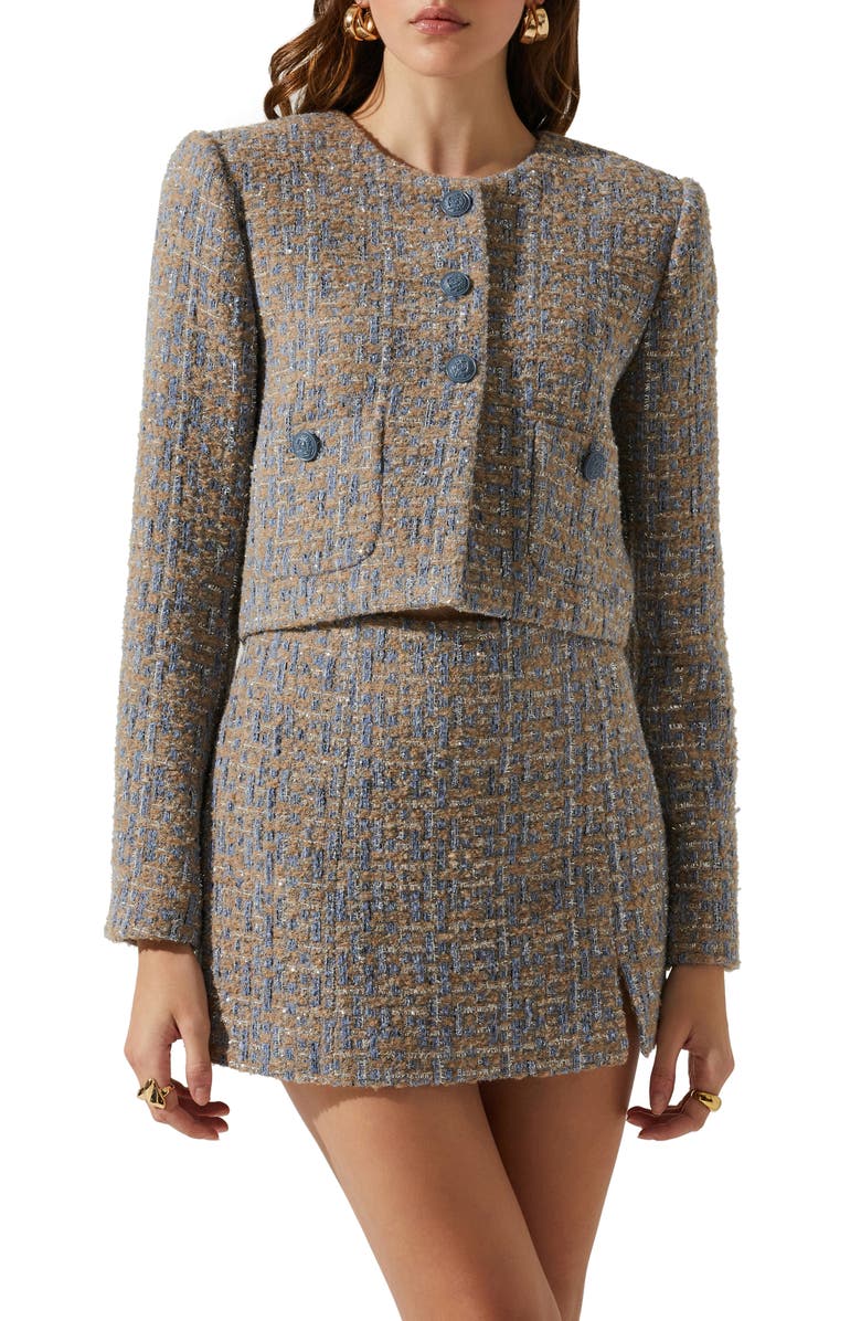ASTR the Label Lyssa Tweed Jacket | Nordstrom