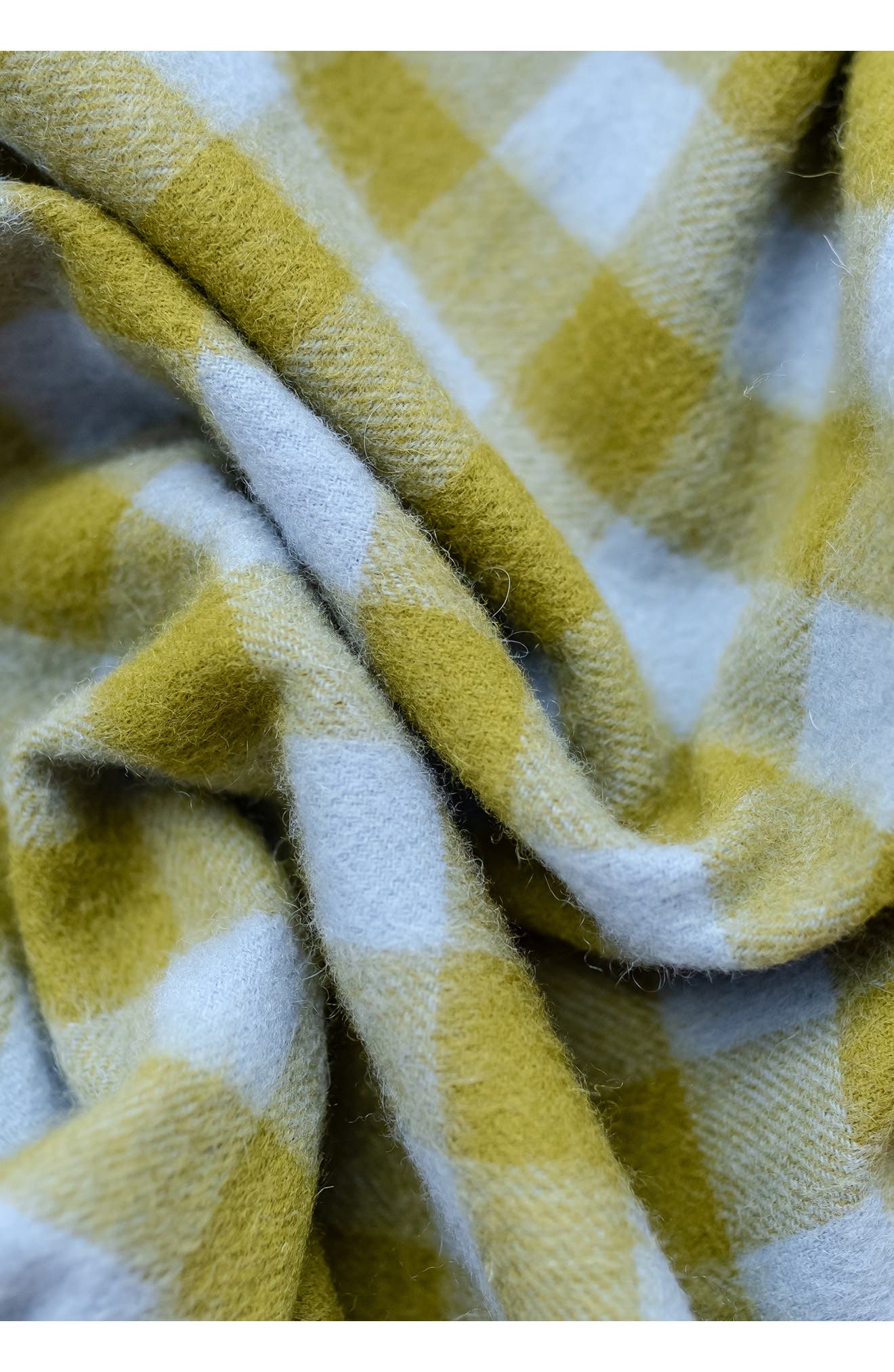 TBCo Gingham Lambswool Blanket | Nordstrom