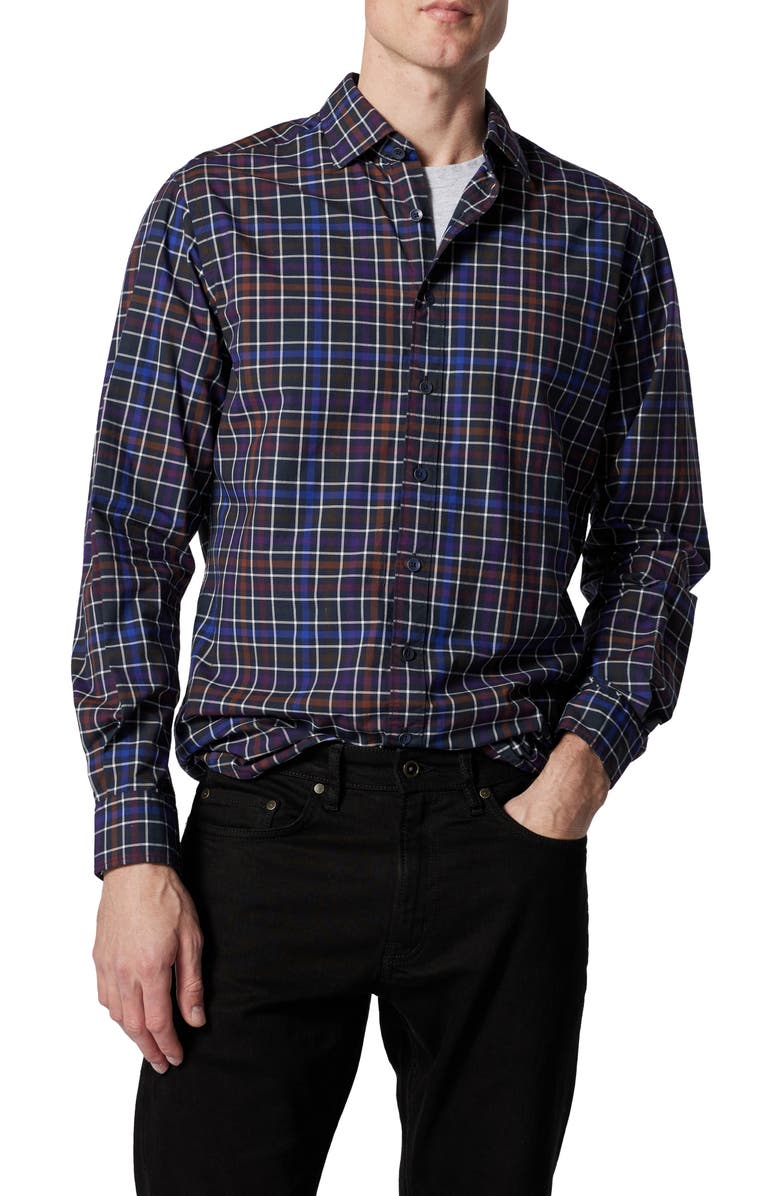 Rodd & Gunn Lake Ferry Sports Fit Check Button-Up Oxford Shirt ...