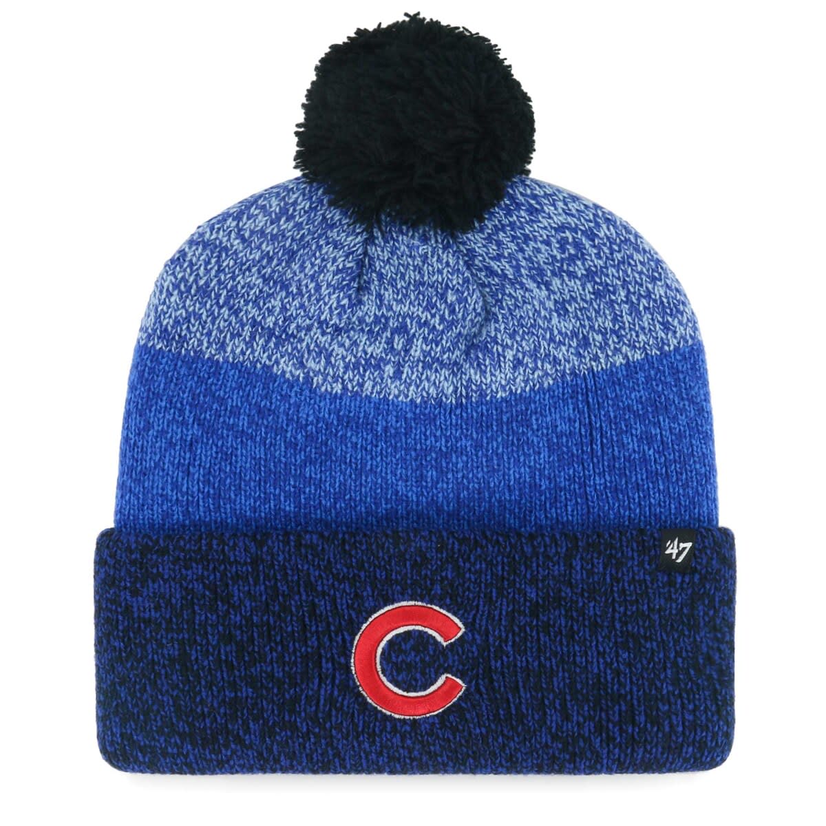 '47 Men's '47 Royal Chicago Cubs Darkfreeze Cuffed Knit Hat with Pom ...