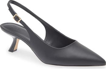 NORDSTROM RACK Freka Slingback Kitten Heel Pump (Women) | Nordstromrack