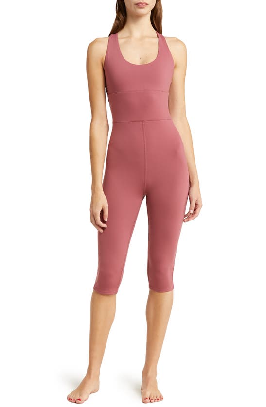 Alo Yoga Airbrush Physique Bodysuit In Mars Clay | ModeSens