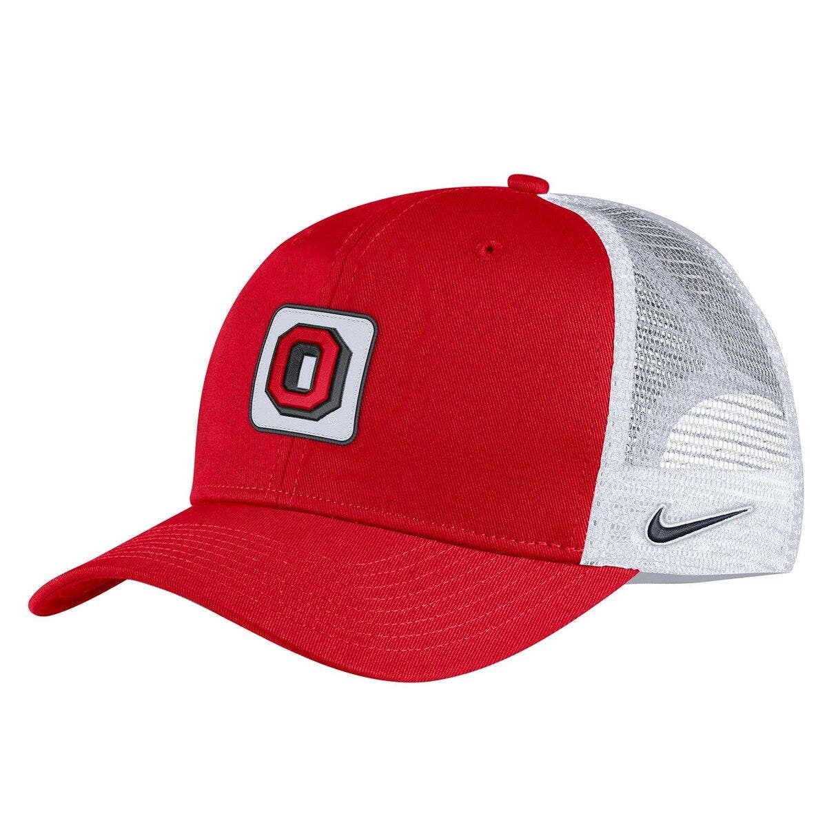 Nike Men's Nike Scarlet Ohio State Buckeyes Classic99 Trucker Snapback ...