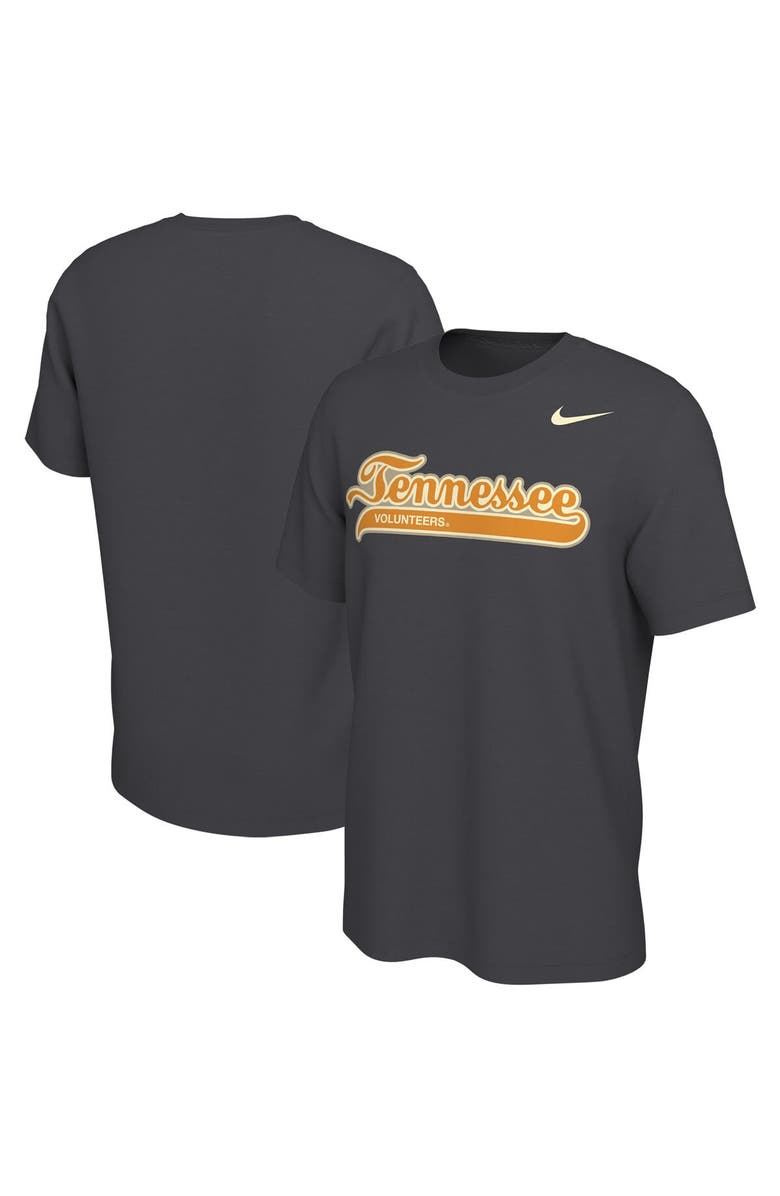 Nike Men's Nike Anthracite Tennessee Volunteers Script Smokey T-Shirt | Nordstrom