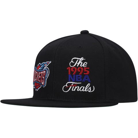 Men's Mitchell & Ness x Lids Black Houston Rockets Hardwood Classics ...