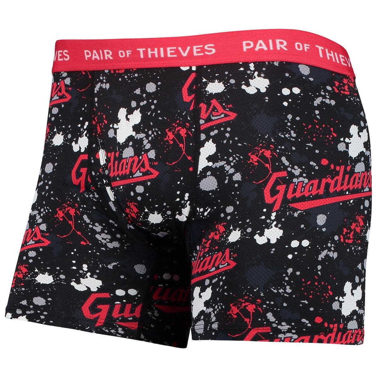 Pair of Thieves Men's Pair of Thieves Black/Navy Cleveland Guardians ...