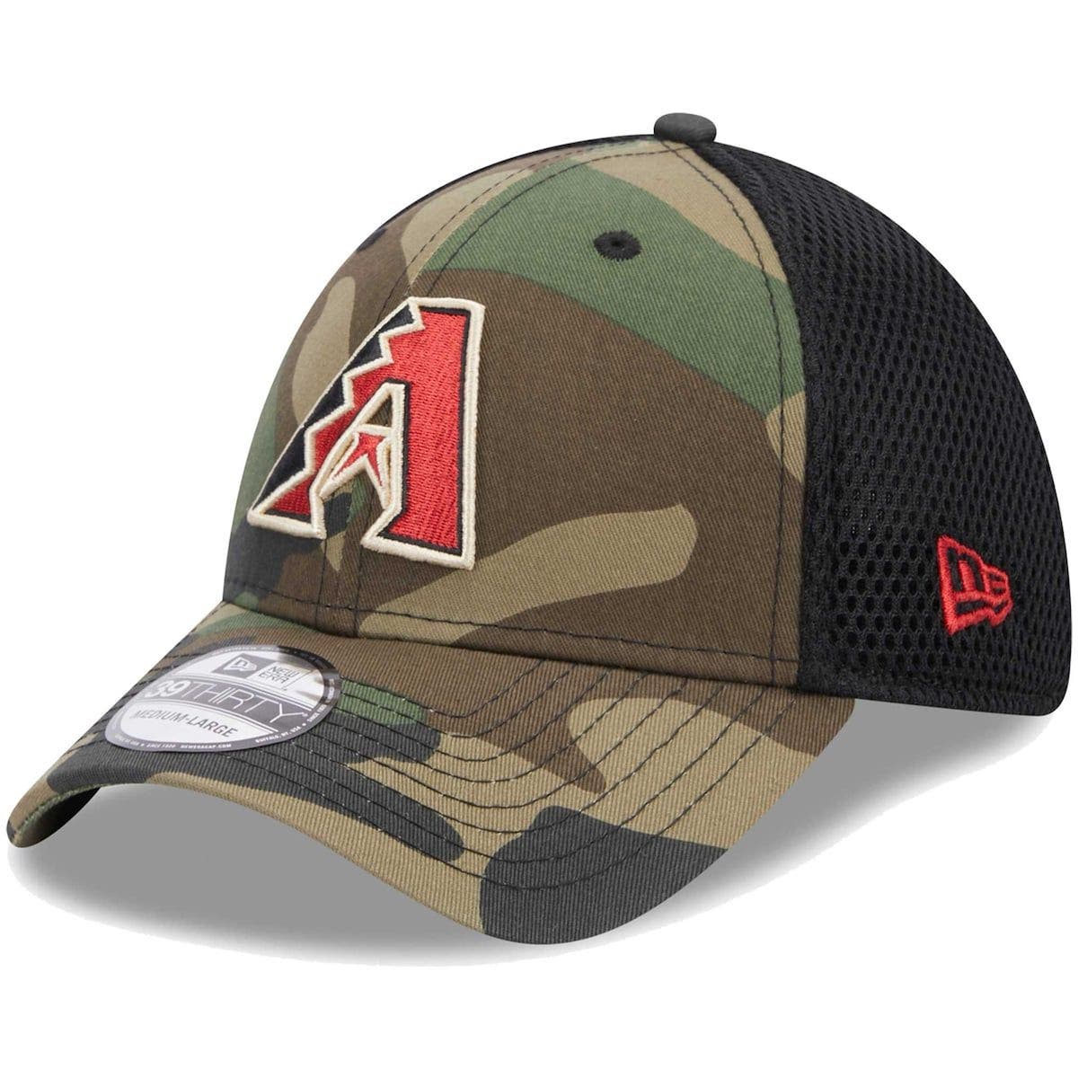 New Era Men's New Era Camo Arizona Diamondbacks Team Neo 39THIRTY Flex ...