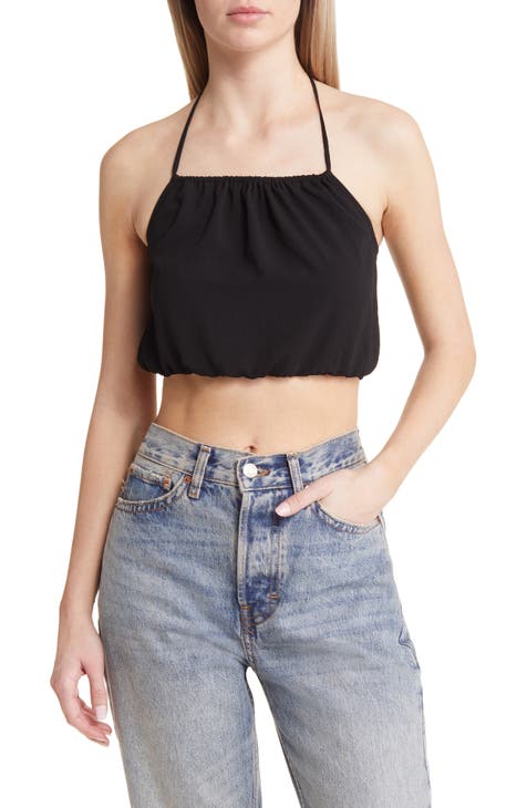 Halter Neck Crop Top