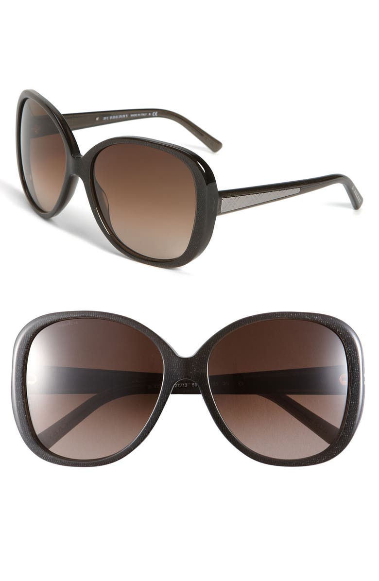 Burberry Oversized Oval Sunglasses Nordstrom
