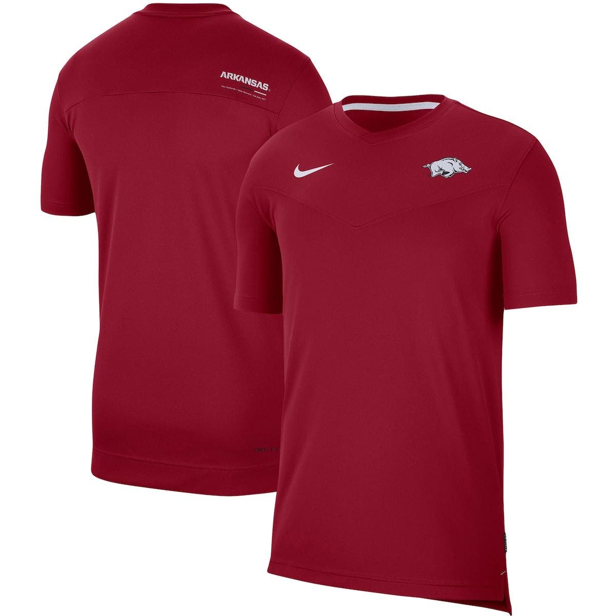 Nike Men's Nike Cardinal Arkansas Razorbacks 2022 Coaches UV ...
