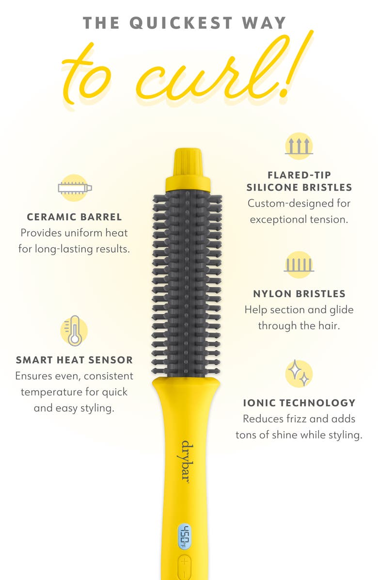 Drybar The Curl Party Heated Curling Round Brush | Nordstrom