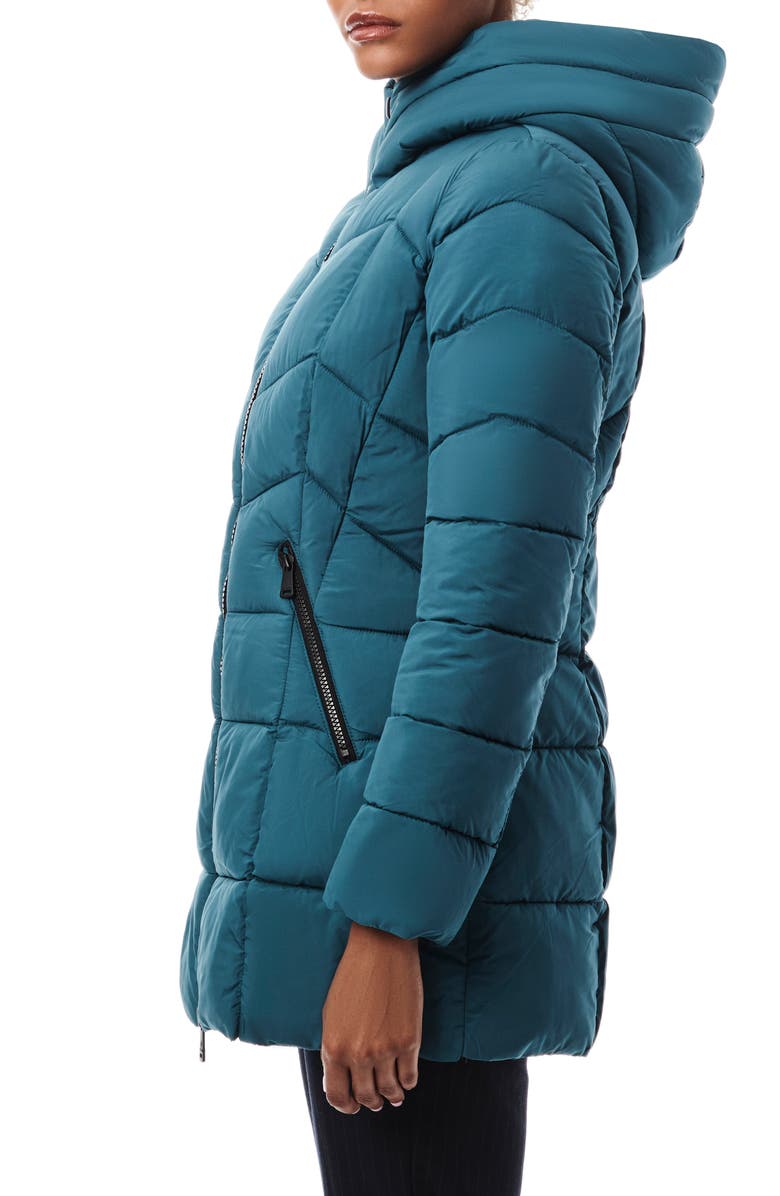 Bernardo Hooded Water Resistant Puffer Jacket | Nordstromrack