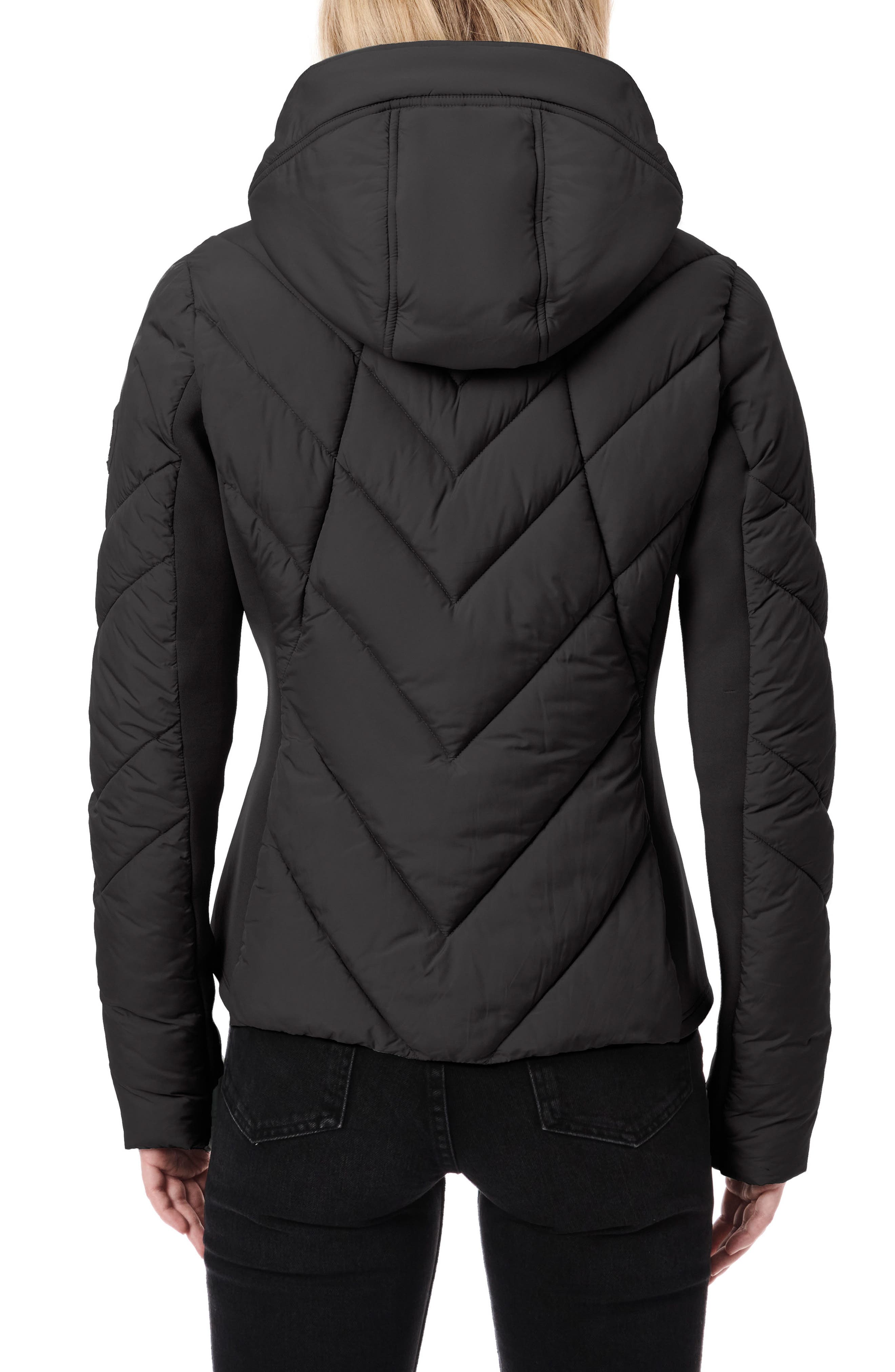 Bernardo Chevron Quilted Lightweight Puffer Jacket | Nordstrom