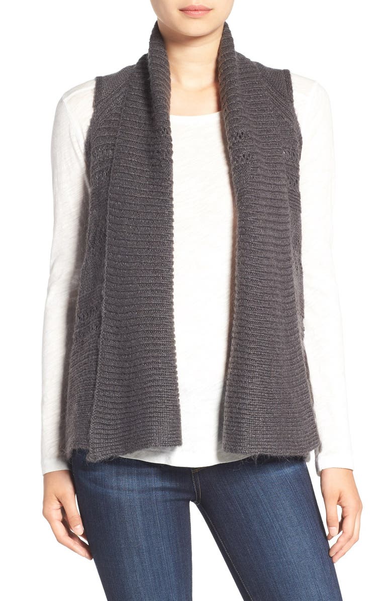 Splendid Pointelle Knit Sweater Vest Nordstrom