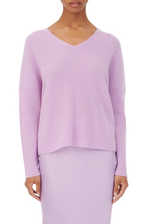 Women's Purple Cashmere Sweaters | Nordstrom