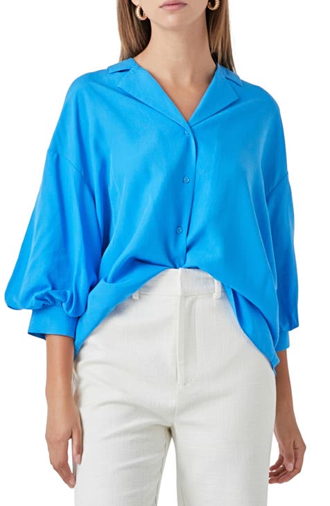 Women's Blue Tops | Nordstrom