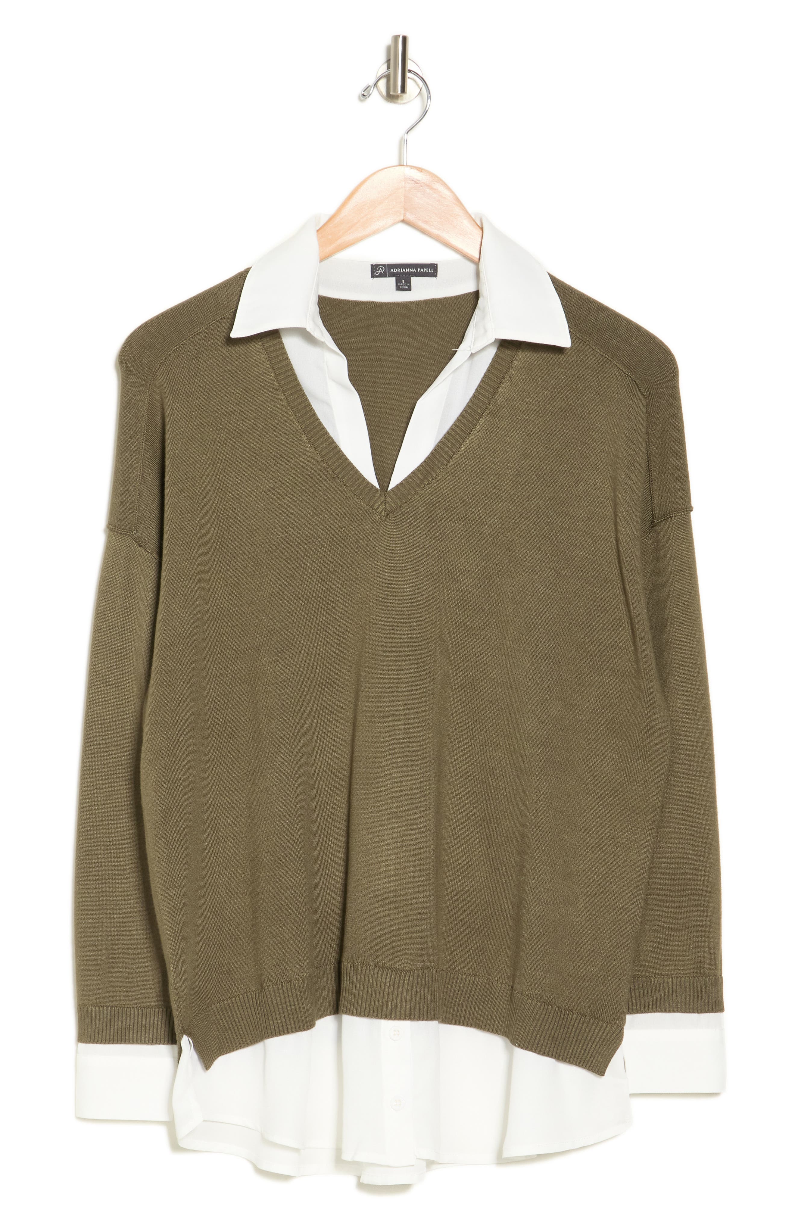 Adrianna Papell Twofer Sweater | Nordstromrack