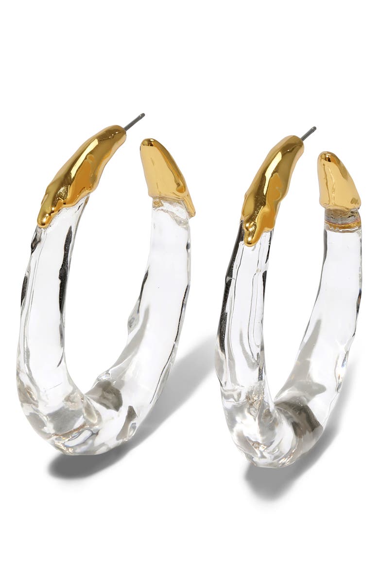 Alexis Bittar Lucite® Molten Hoop Earrings | Nordstrom