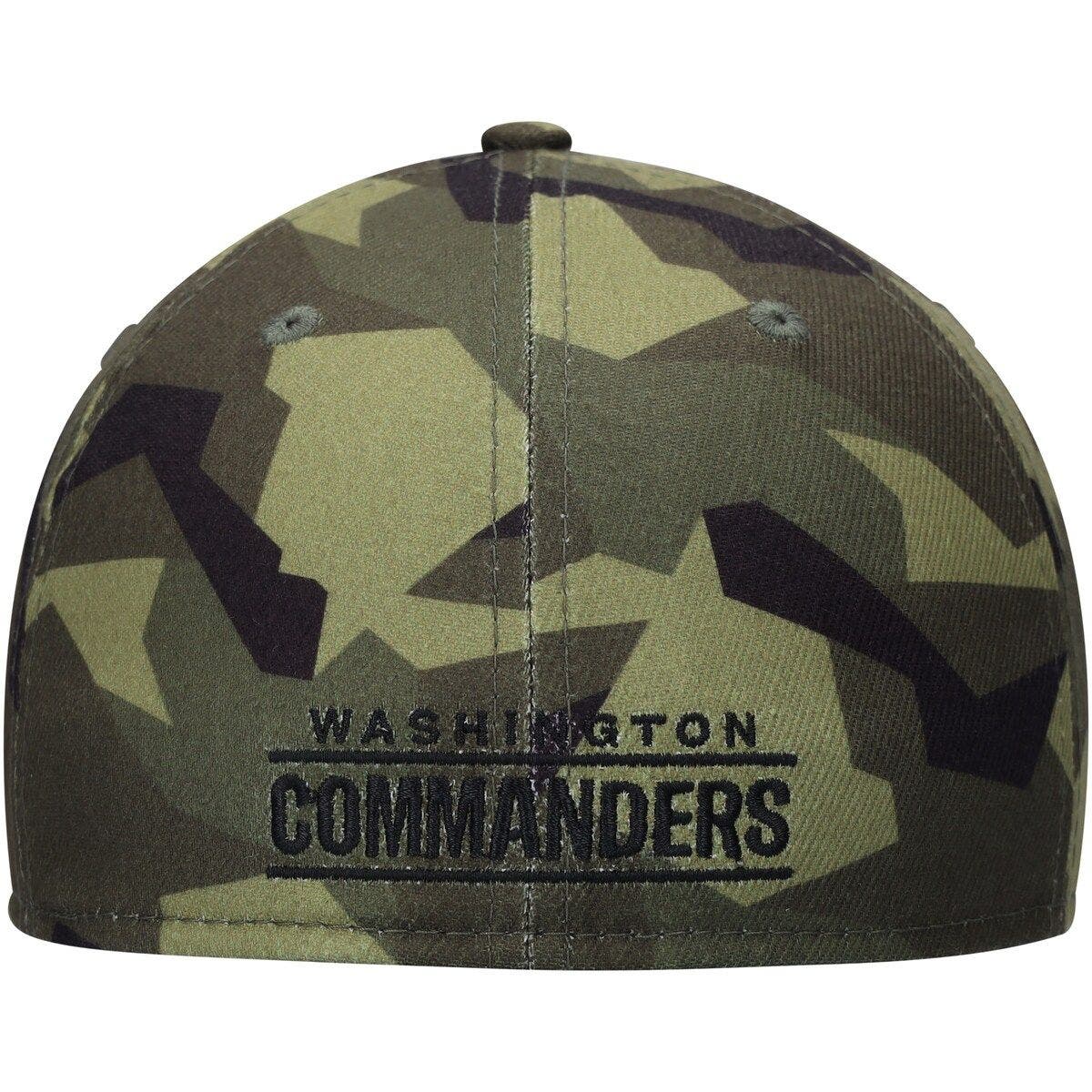 New Era Men's New Era Camo Washington Commanders Mutated 39THIRTY Flex ...