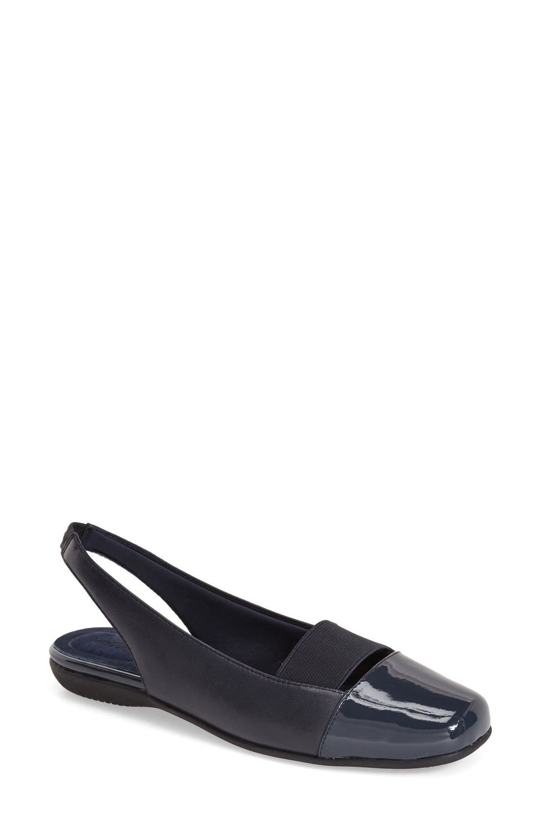 Trotters Sarina Slingback Flat - Multiple Widths Available (Women ...
