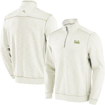 Tommy Bahama Men's Tommy Bahama Cream UCLA Bruins Tobago Bay Half-Zip ...