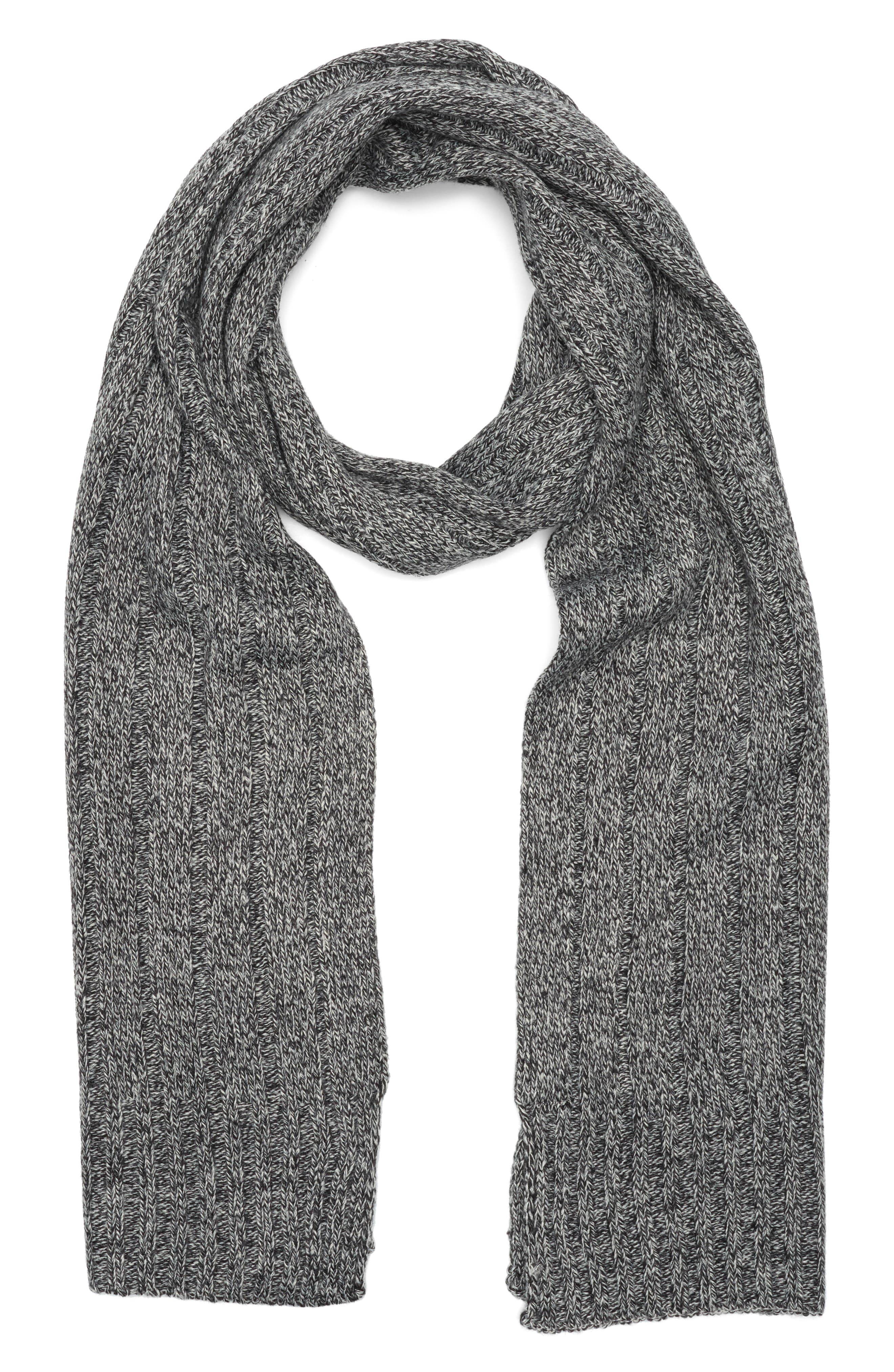 Vince Camuto Marled Rib Knit Scarf | Nordstromrack