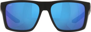 Costa Del Mar Pargo 60mm Mirrored Polarized Square Sunglasses | Nordstrom