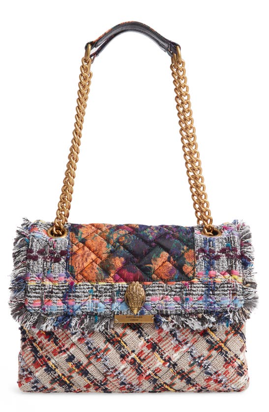 Kurt Geiger Large Kensington X Shoulder Bag In Yellow | ModeSens