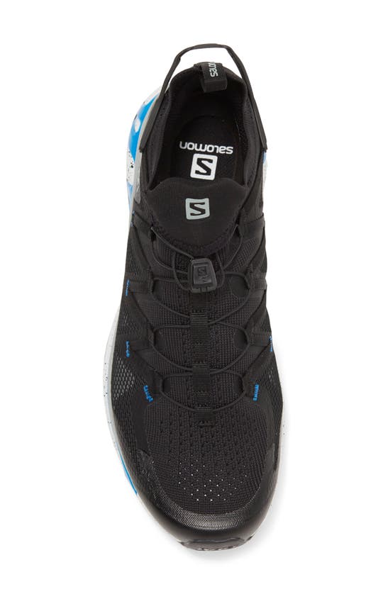 Salomon Xt-rush Trail Running Shoe In Black/ White/ Indigo Bunting ...