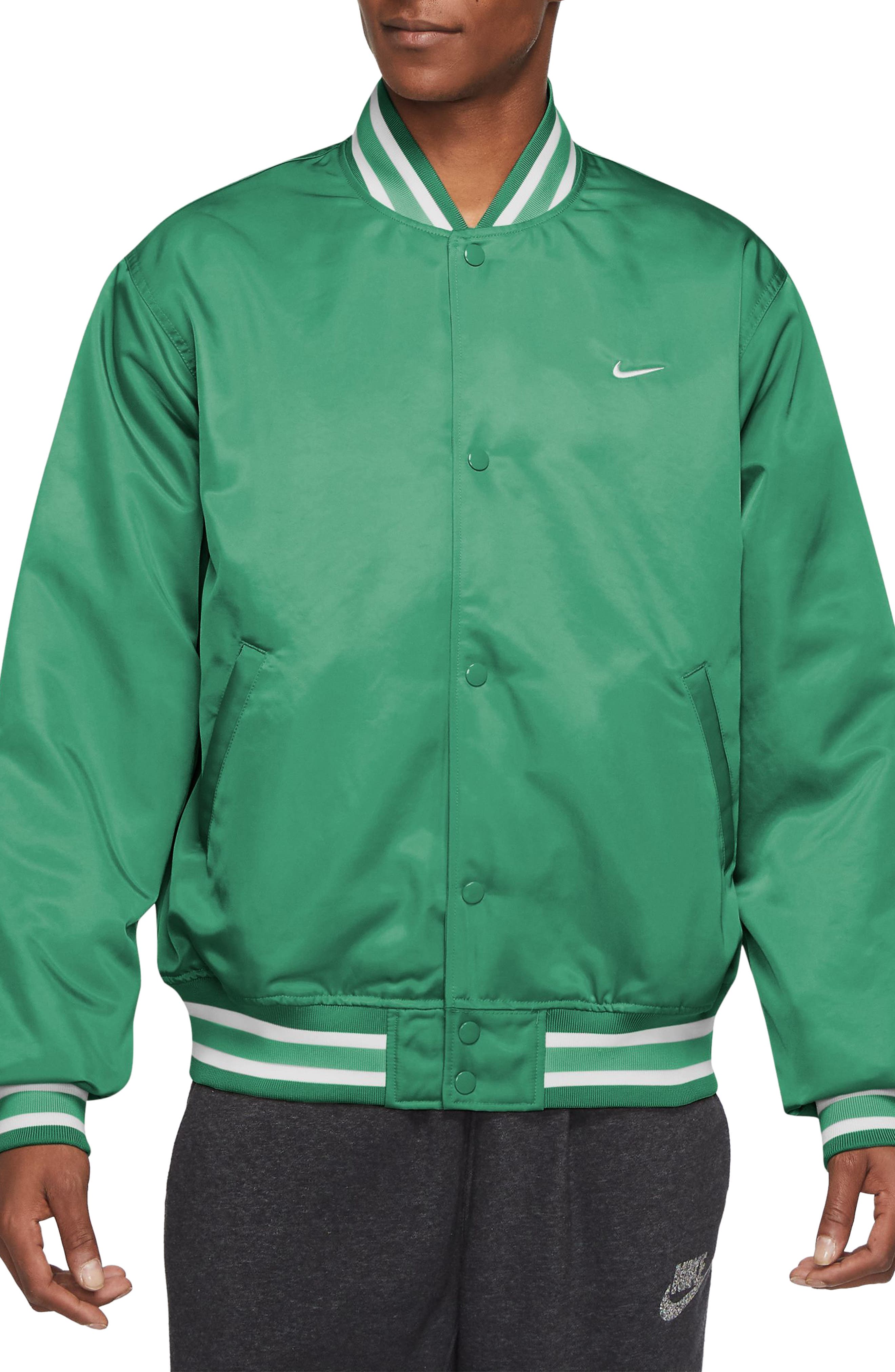 Nike Dugout Satin Baseball Jacket | Nordstrom