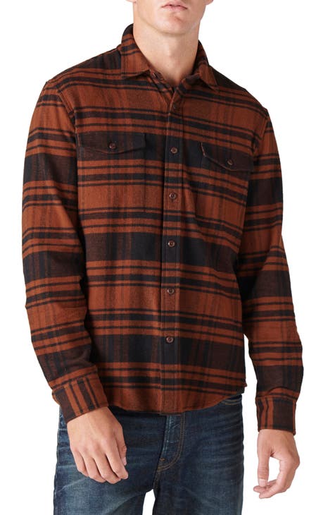 Men's Lucky Brand Flannel Shirts | Nordstrom