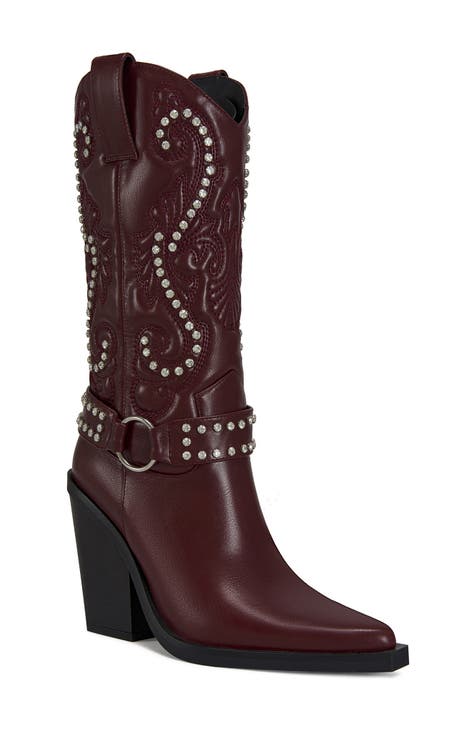 Burgundy Cowboy Boots for Women | Nordstrom